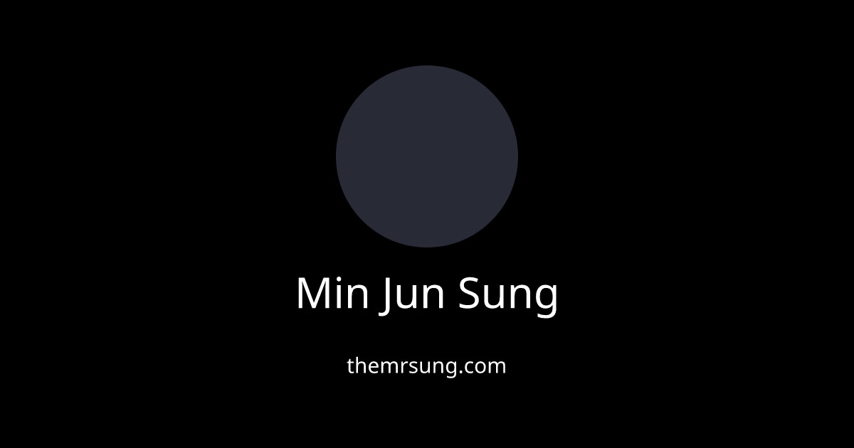 Min Jun Sung